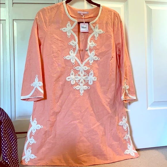 Calypso St. Barth | Tops | Calypso St Barth Tangerine Alexa Tunic Nwt ...